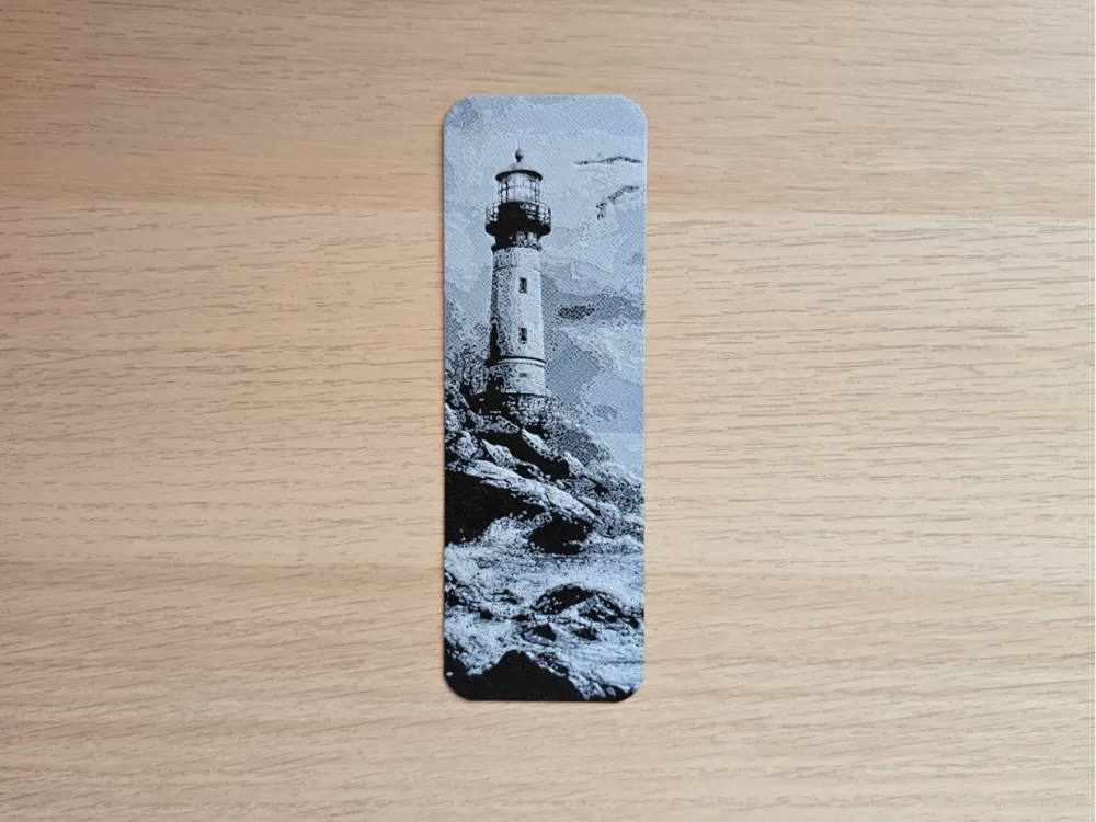 Lighthouse 5 Bookmark by Atrus DesignMakerWorld: Download Free 3D Models