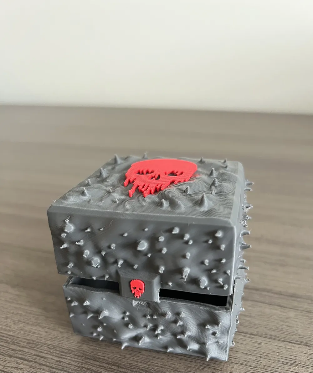 Pandora's Grave - Cursed Lockbox - Free 3D Print Model - MakerWorld