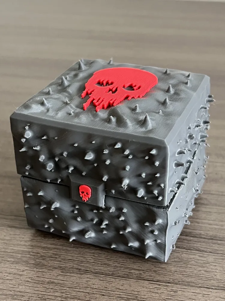 Pandora's Grave - Cursed Lockbox - Free 3D Print Model - MakerWorld