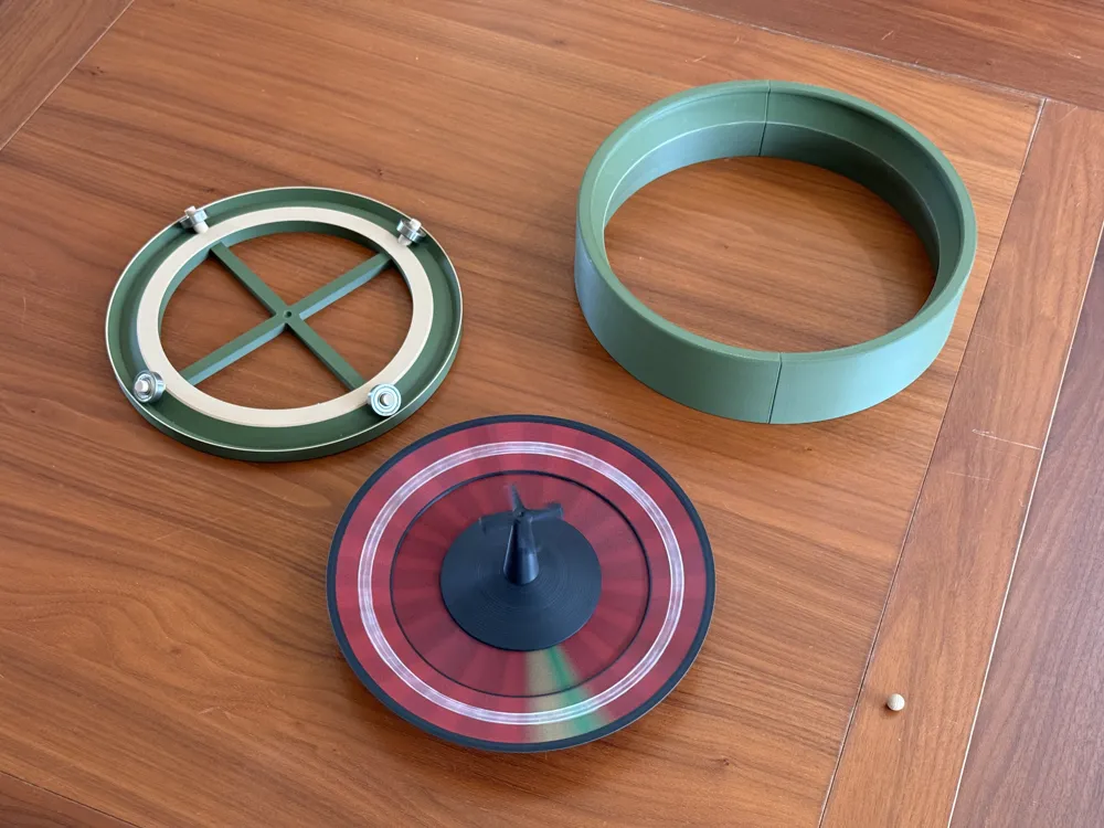 Low Friction Roulette by Druewpee MakerWorld: Download Free 3D Models