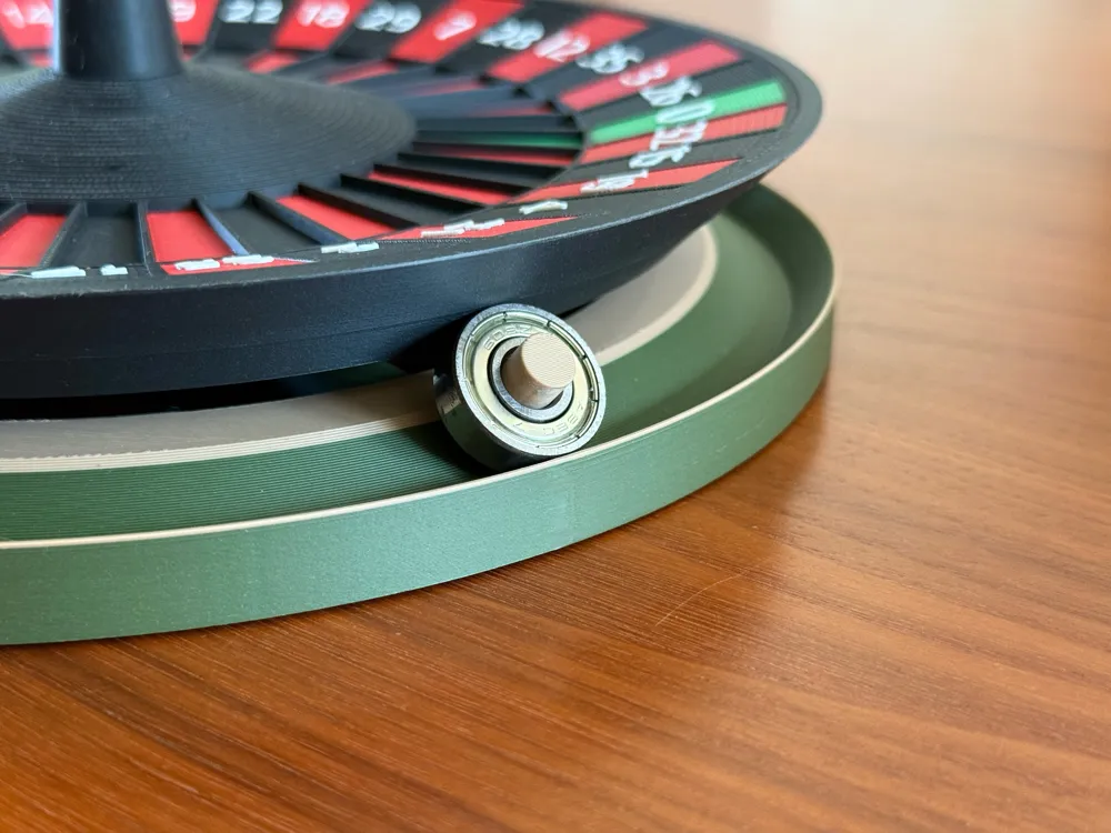 Low Friction Roulette by Druewpee MakerWorld: Download Free 3D Models