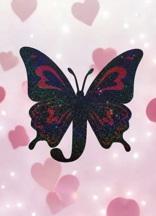Butterfly J Wall Art AMS NEEDED - Free 3D Print Model - MakerWorld