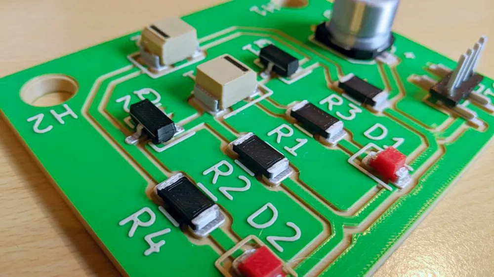 Electronic circuit board PCB by Panda63 - MakerWorld