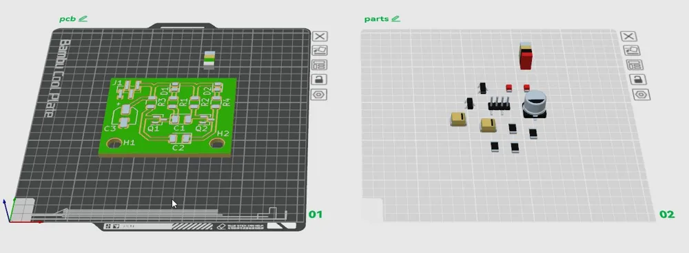 Electronic circuit board PCB by Panda63 - MakerWorld