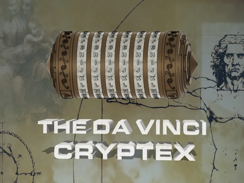 THE DA VINCI CRYPTEX - Free 3D Print Model - MakerWorld