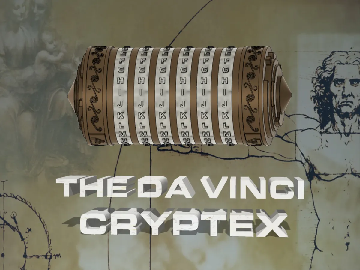 THE DA VINCI CRYPTEX - Free 3D Print Model - MakerWorld