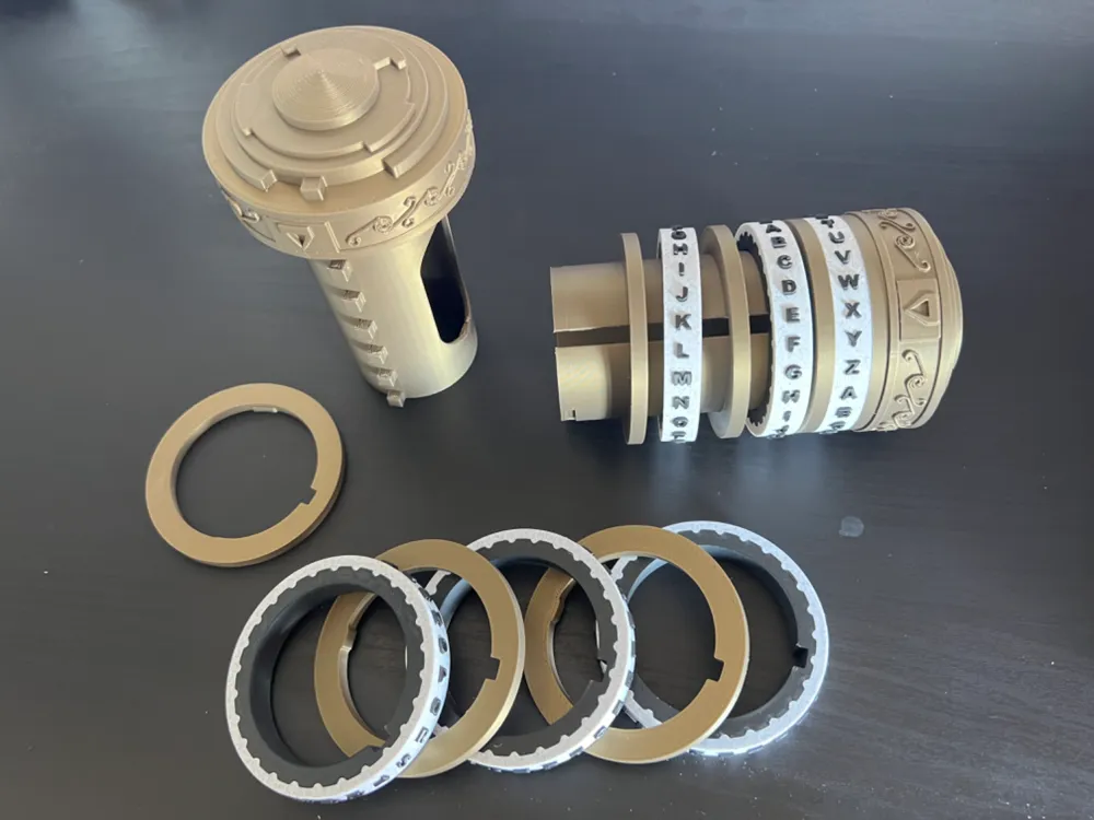 THE DA VINCI CRYPTEX - Free 3D Print Model - MakerWorld