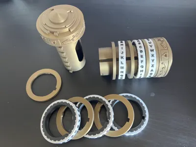 THE DA VINCI CRYPTEX by NickSmilex88 MakerWorld: Download Free 3D Models