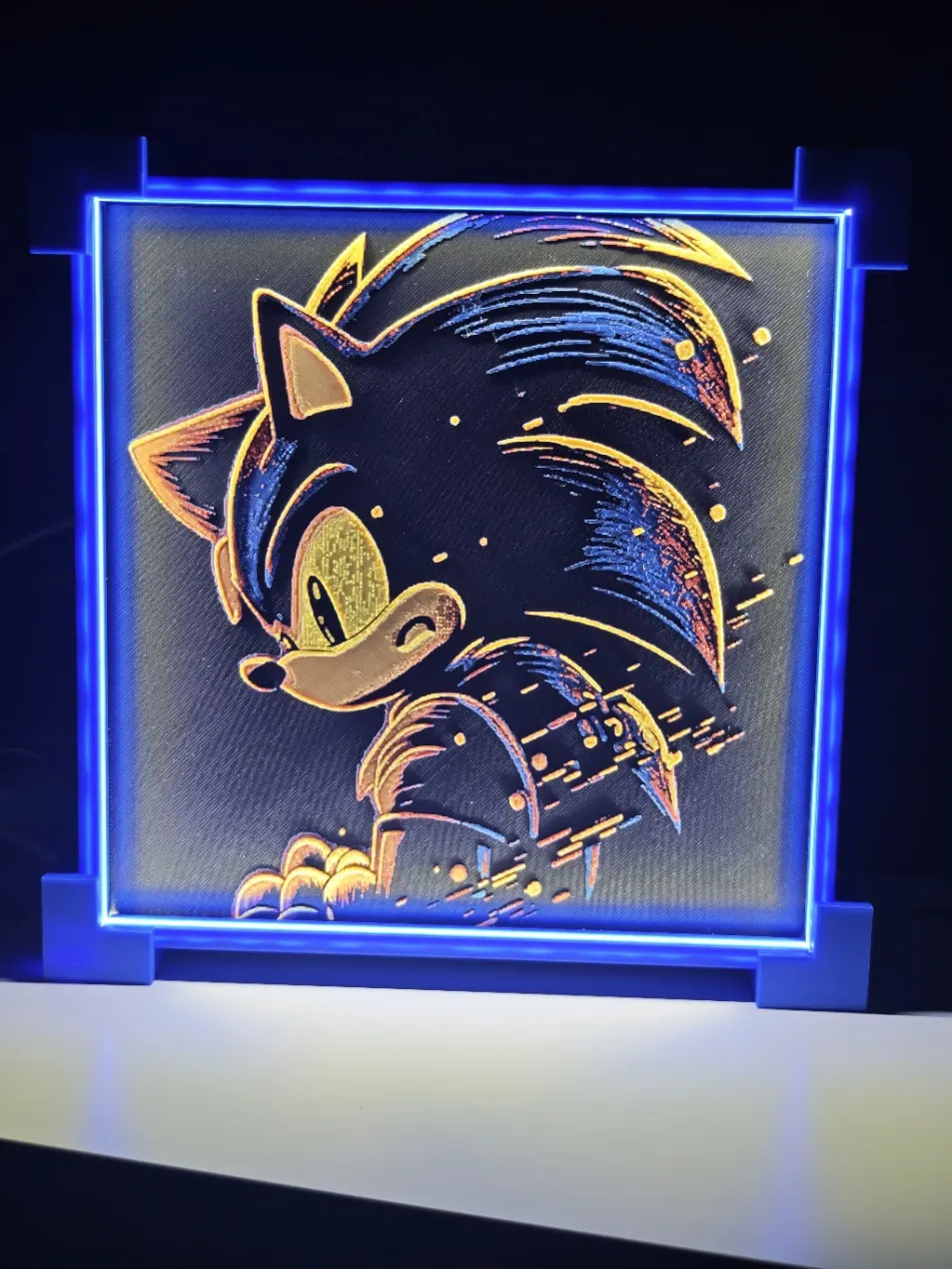 Marco de luz LED para HueForge 200×200 mm – Modular - Modelo de ...