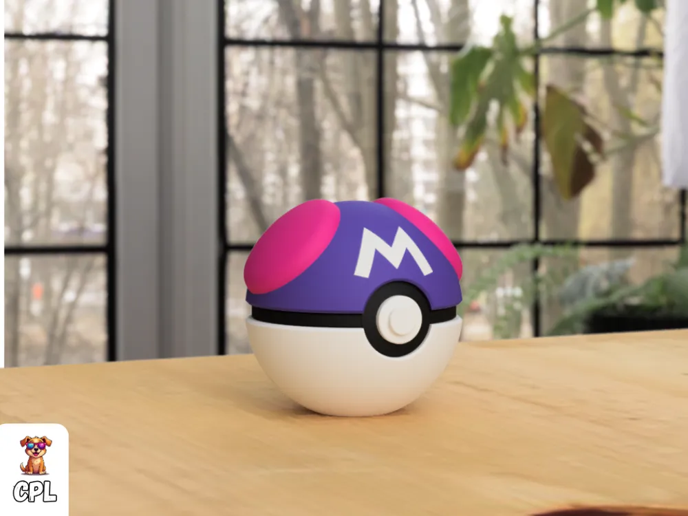 Master Ball - Modèle d'Impression 3D Gratuit - MakerWorld