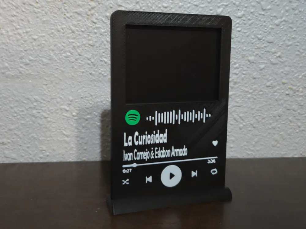 Spotify Photo Frame - Free 3D Print Model - MakerWorld