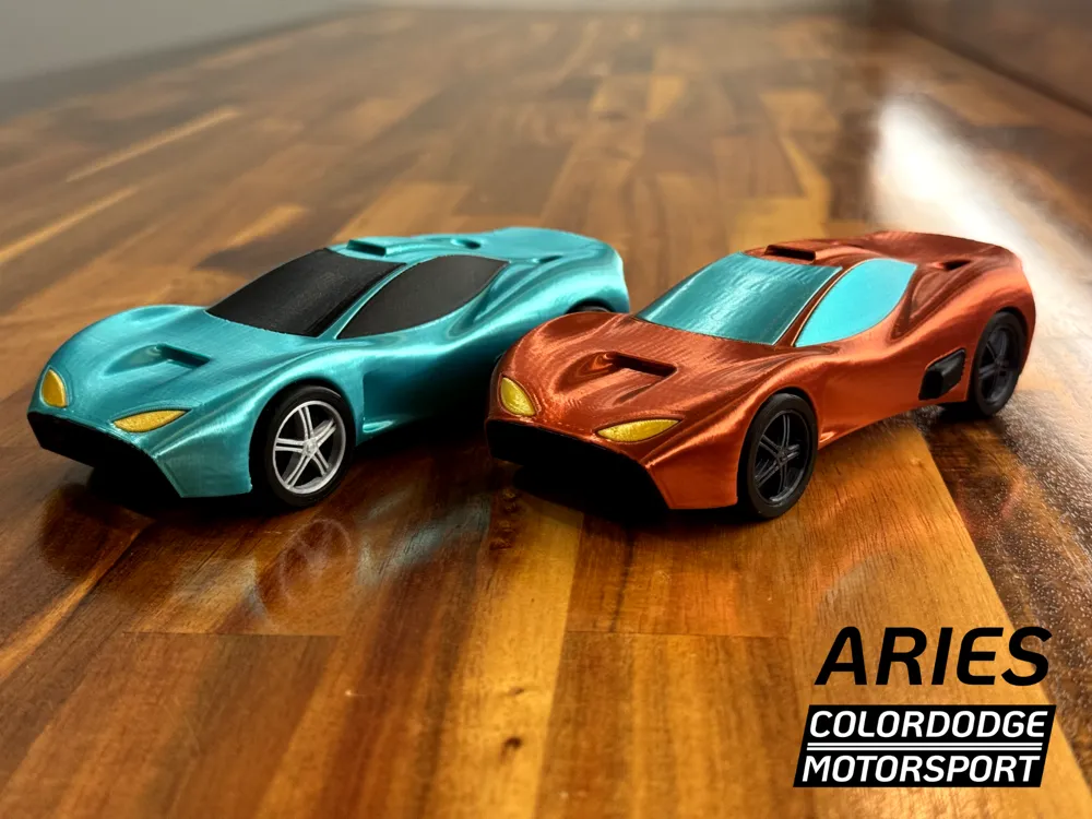 Colordodge Motorsport Aries Toy Car Kit - Free 3D Print Model - MakerWorld