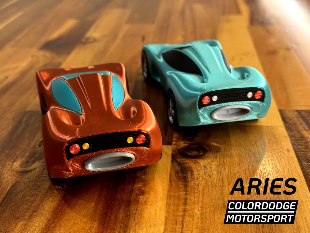Colordodge Motorsport Aries Toy Car Kit - Free 3D Print Model - MakerWorld