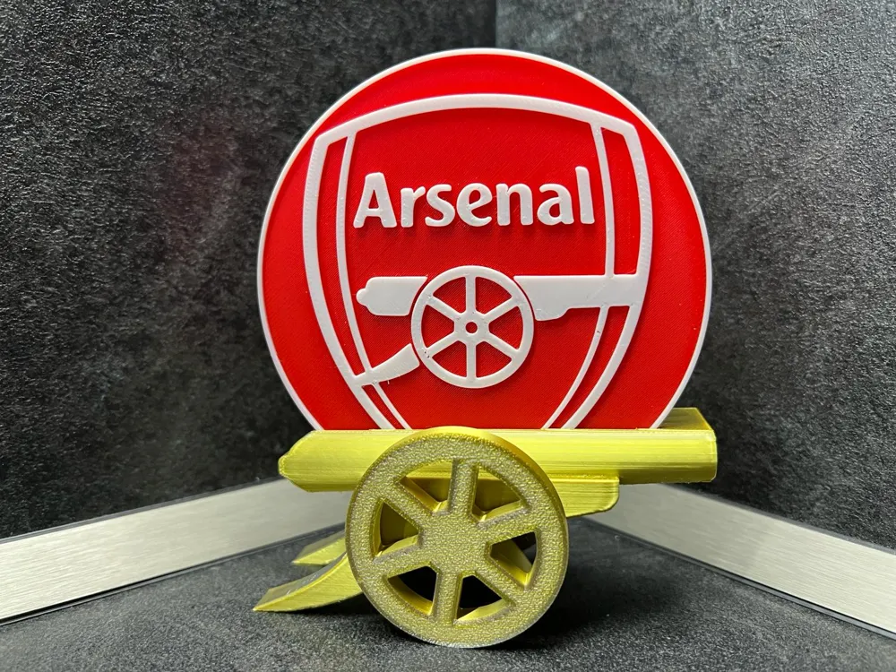 Arsenal dělo (držák na tácky) by 0_Tuli_0 - MakerWorld