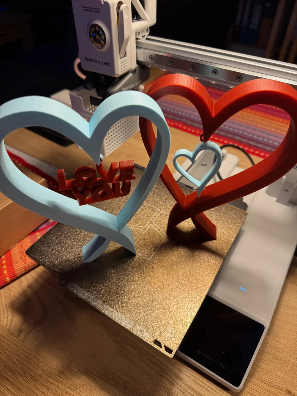 Heart with pendant Valentine's Day - Free 3D Print Model - MakerWorld