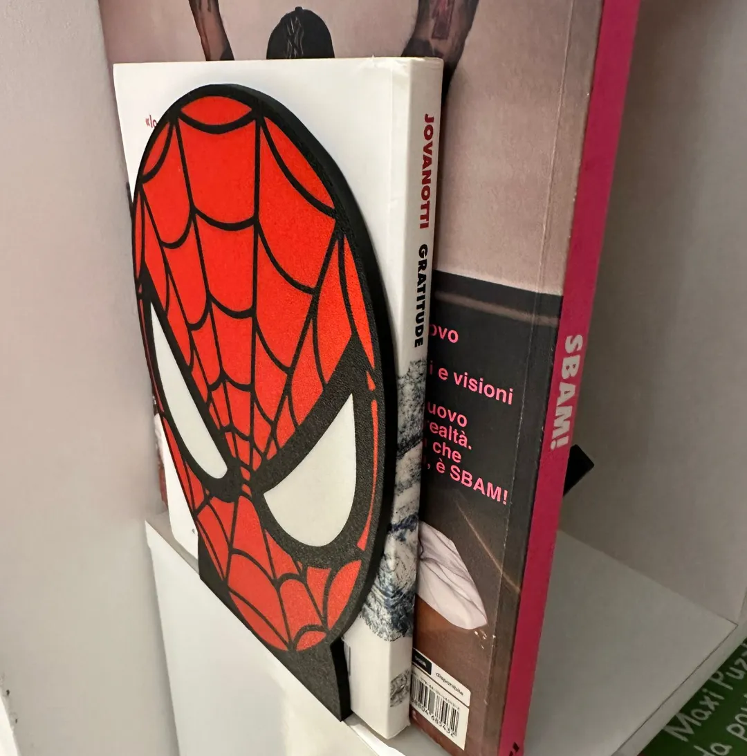 Spider-Man Bookend - Free 3D Print Model - MakerWorld