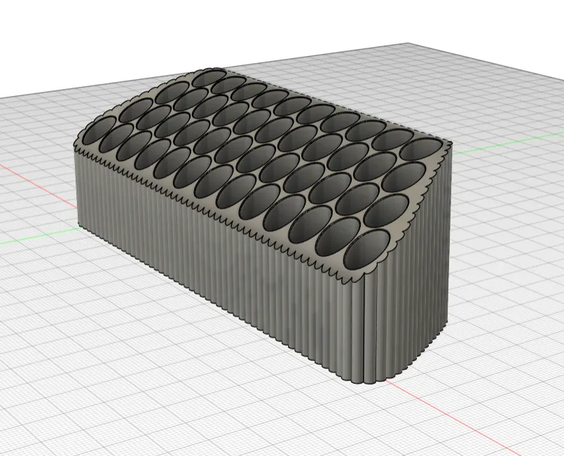 Perfume Tester Display Stand Large Holder Samples - Free 3D Print Model ...