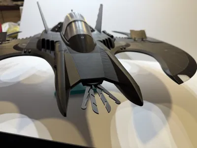 "89 Batwing - movie accurate edition - Free 3D Print Model - MakerWorld