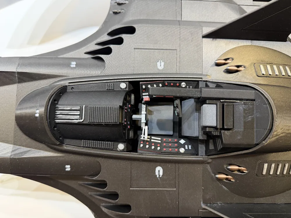 "89 Batwing - movie accurate edition - Free 3D Print Model - MakerWorld