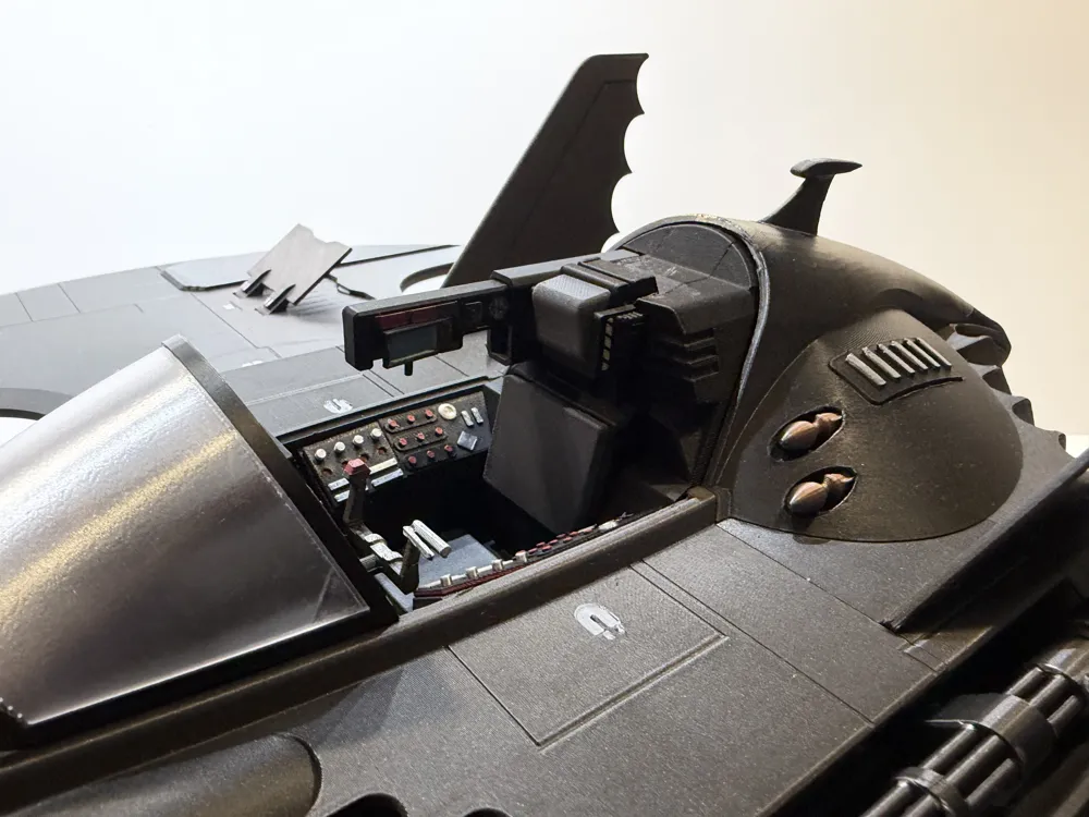 "89 Batwing - edición precisa de la película - Modelo de impresión 3D ...