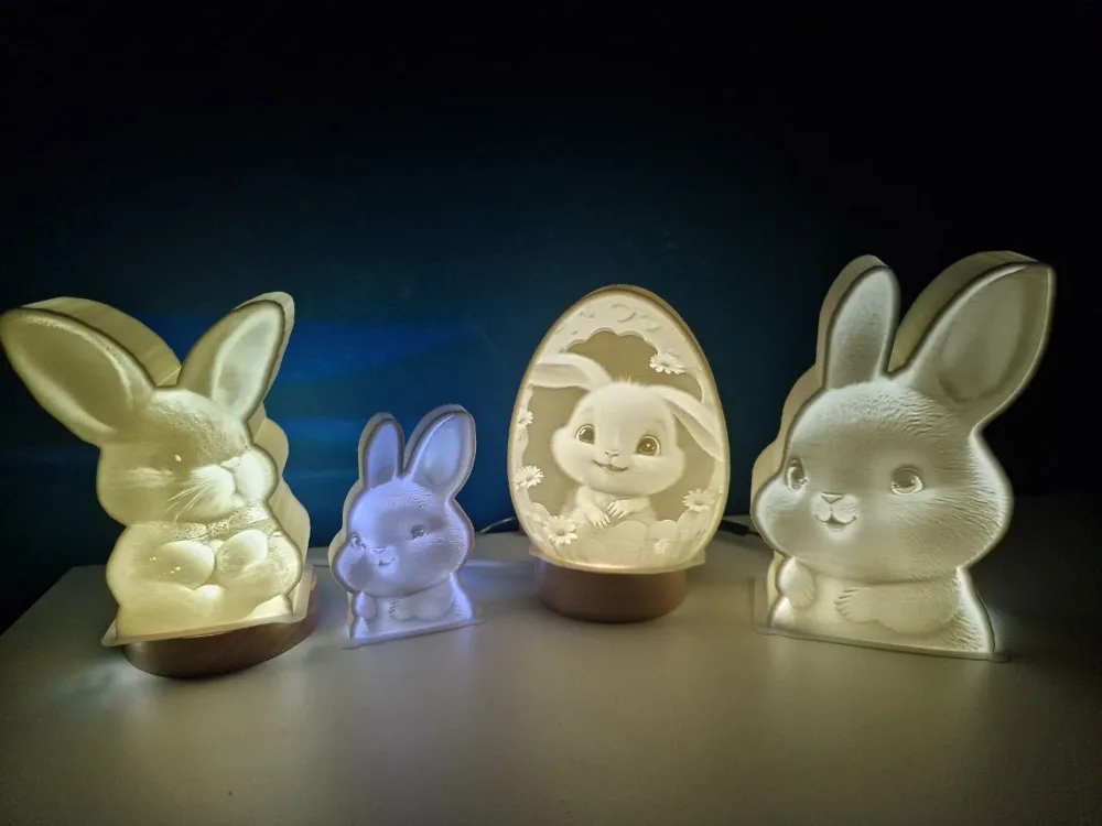 Easter bunny egg by Kz3DDD MakerWorld: Download Free 3D Models