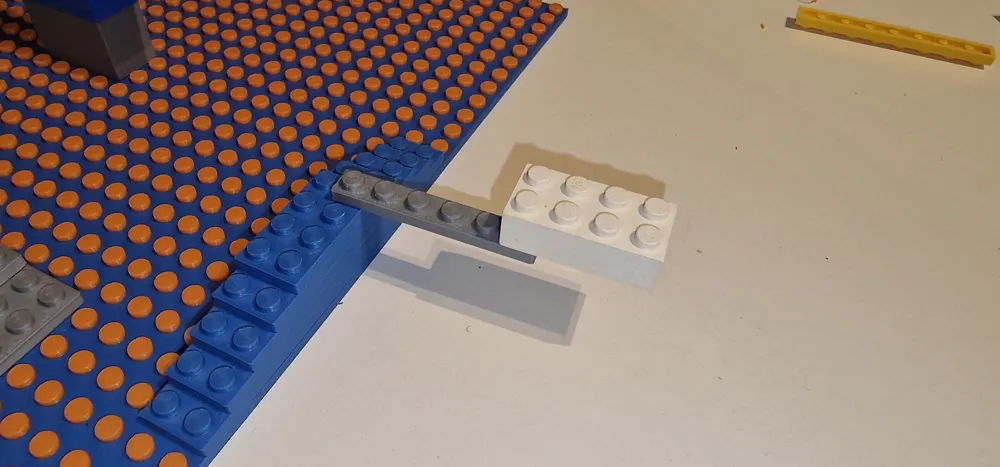 Flat Lego Brick (single row, various lengths) - Free 3D Print Model ...