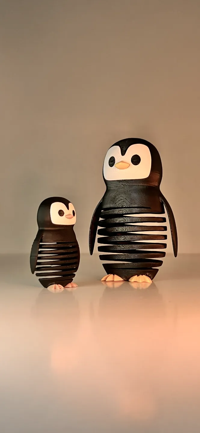 Springy Cute Penguins by ABZ Studio - MakerWorld