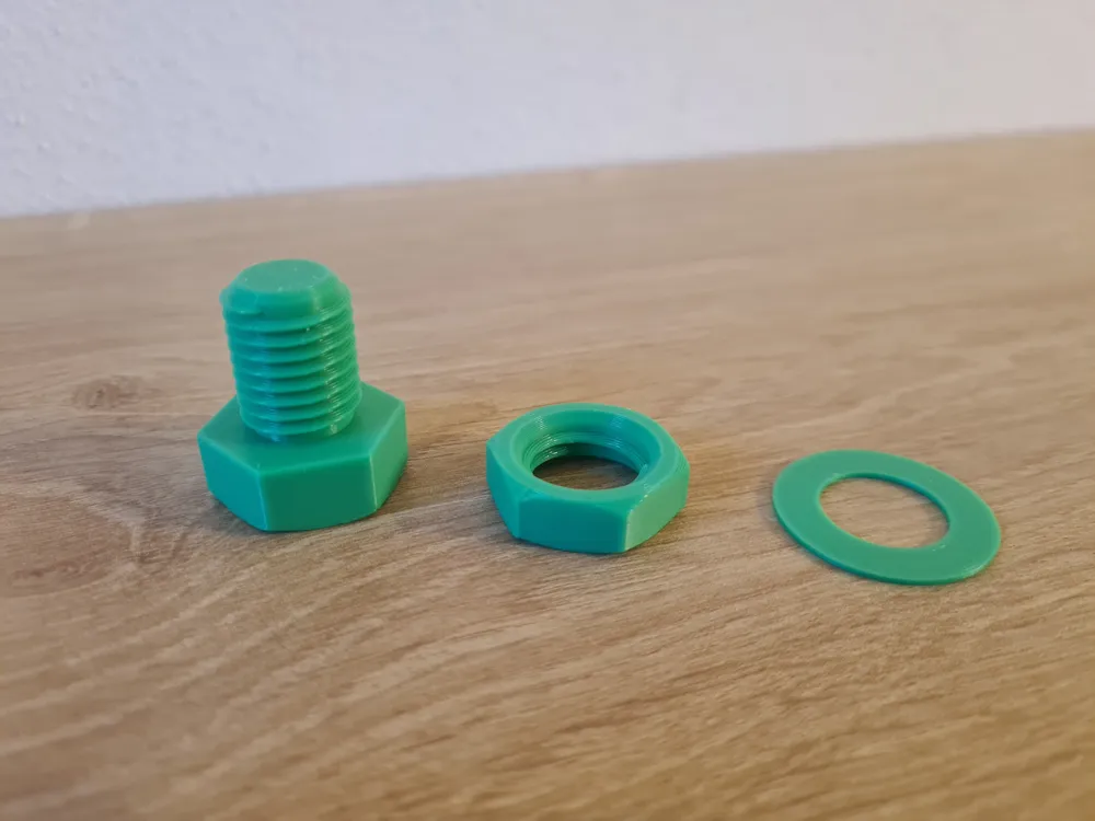 Parametric Metric Screws, Nuts and Washers by Molodos MakerWorld ...