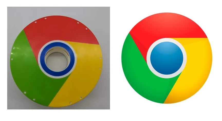 Chrome Logo Spool Holder Remixed by MadMax3D - MakerWorld