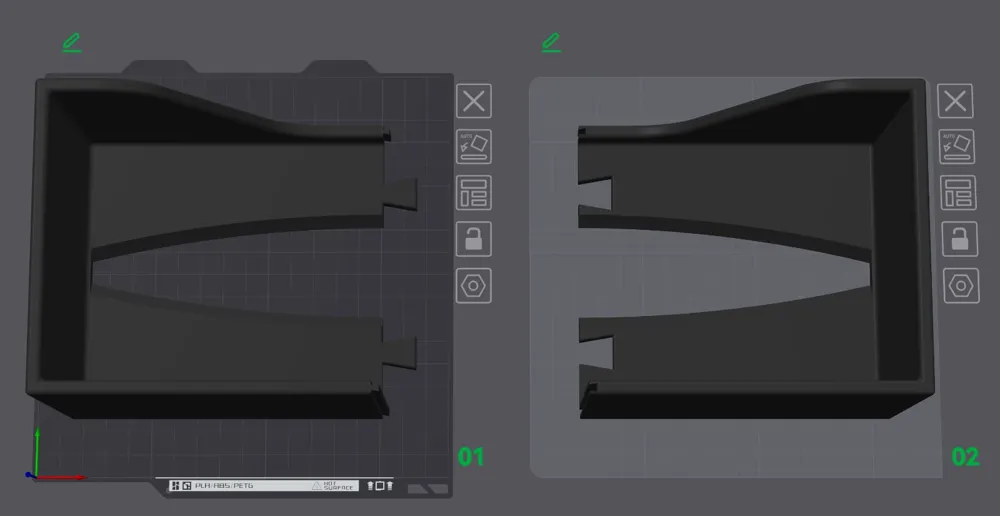 Folded paper dispenser by HighpersonicMakerWorld: Download Free 3D Models
