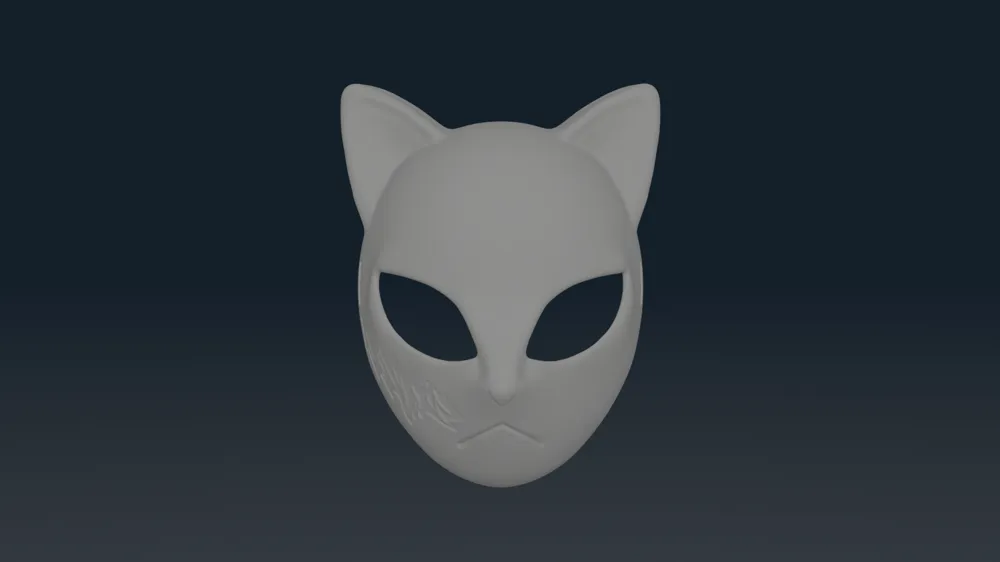 Demon Slayer Sabito Mask by KitsunePatch MakerWorld: Download Free 3D ...