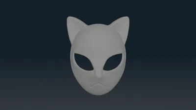 Demon Slayer Sabito Mask by KitsunePatch MakerWorld: Download Free 3D ...