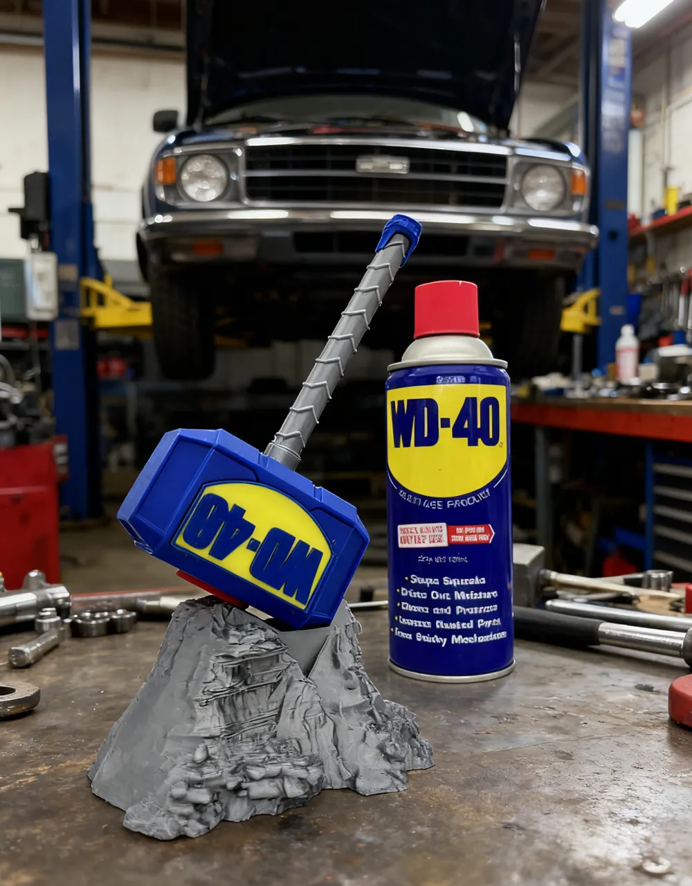 Grease Mjölnir: The Lord of Grease's Chosen Tool. Remixed by ...