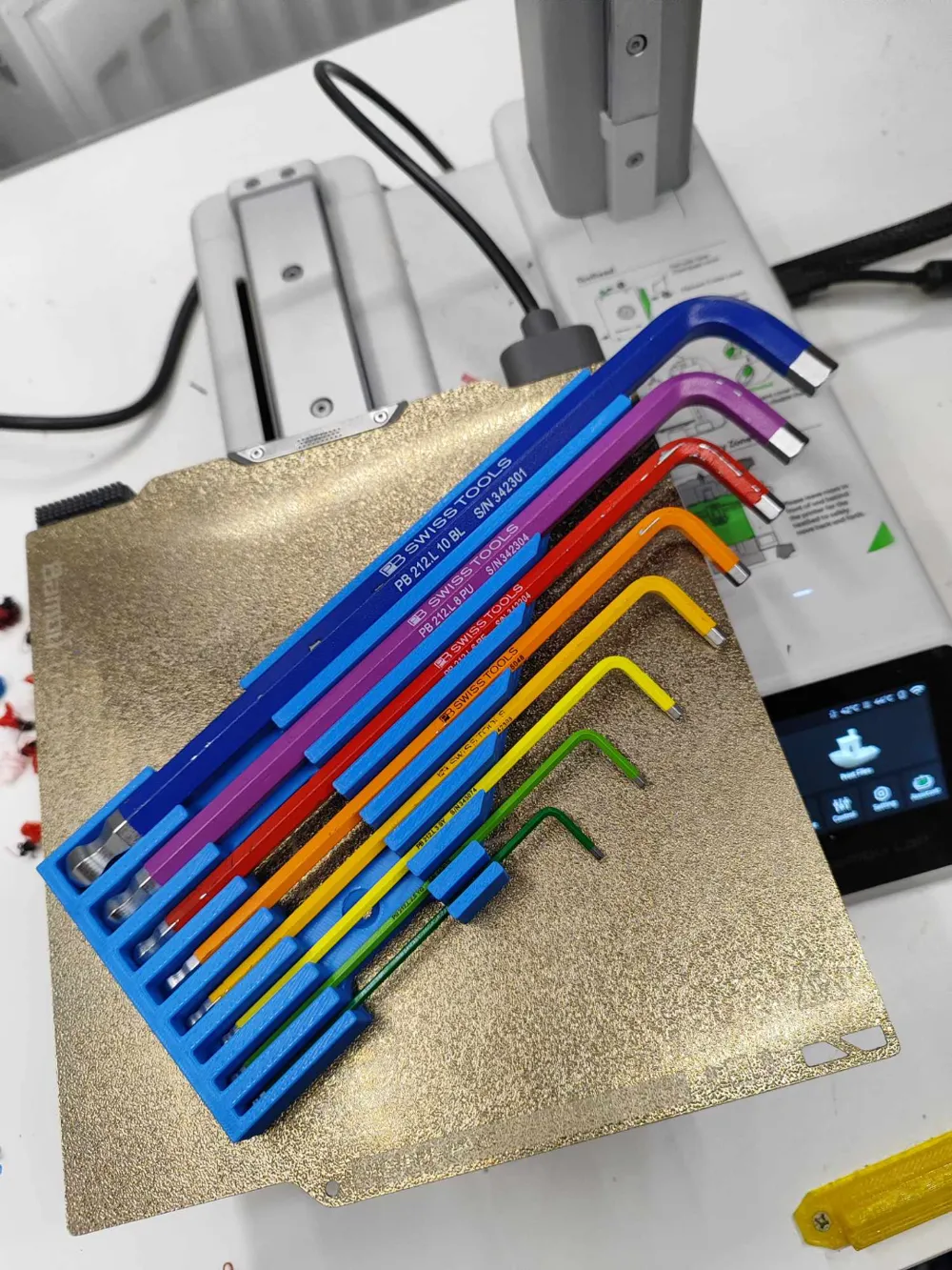 PB Swiss Tools hex keys holder. by ObiWanPL - MakerWorld