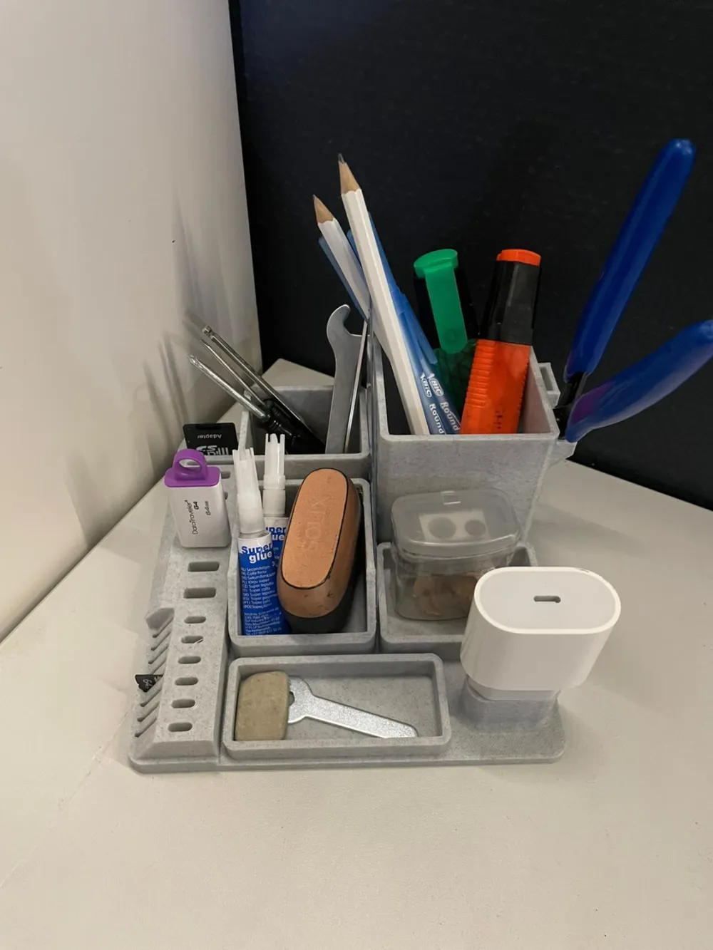 multifunctional desk organizer by 3ddiydesigns - MakerWorld
