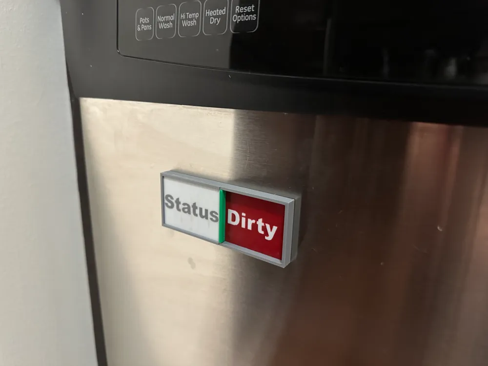 Dishwasher Status by rleach - MakerWorld