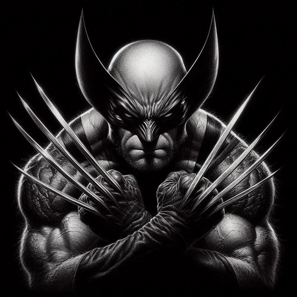 Wolverine - Hueforge by BeaN - MakerWorld