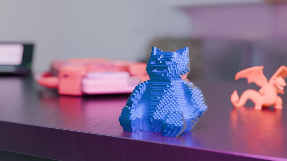 Pixel Style Snorlax 8bit by theStonefox - MakerWorld