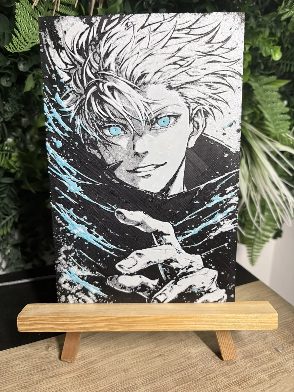 Hueforge - Gojo Satoru - Jujutsu Kaisen - Free 3D Print Model - MakerWorld