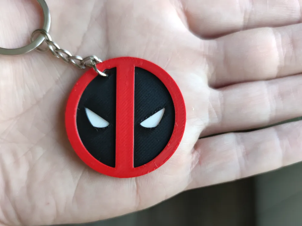 Keychain deadPool by Litolunar MakerWorld: Download Free 3D Models