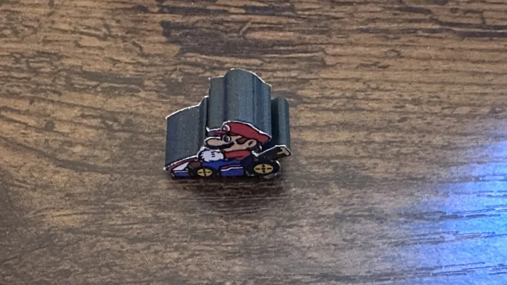 Mario Kart Playing Figur - Mario V1 - Free 3D Print Model - MakerWorld