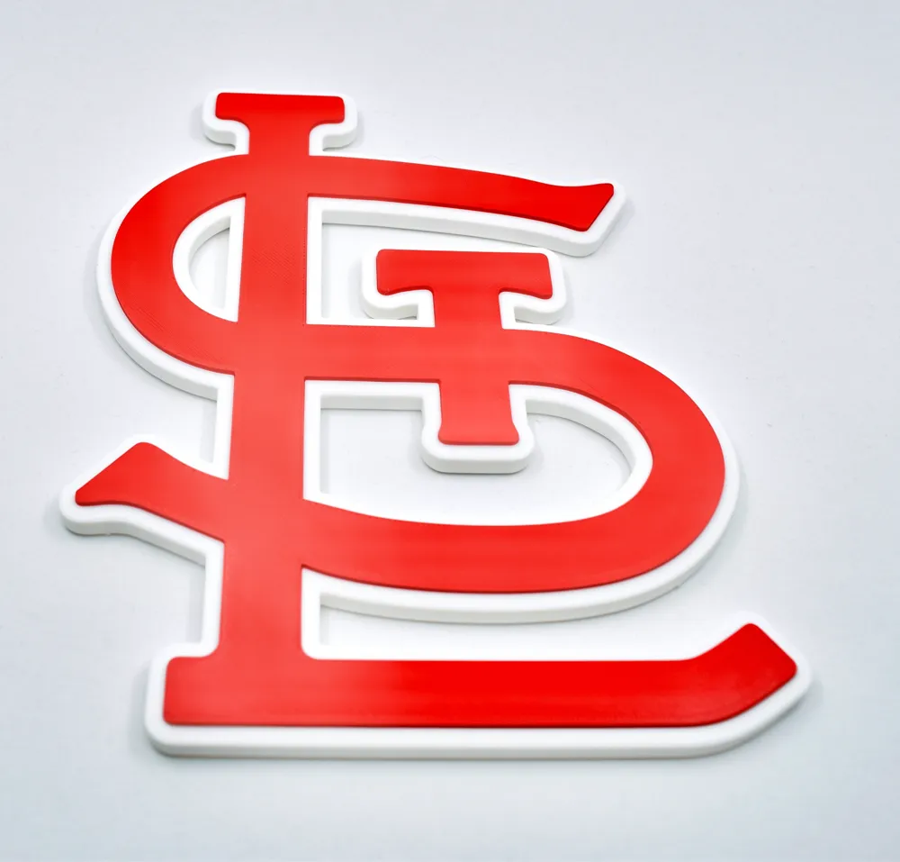 St. Louis Cardinals STL Logo Wall Sign by Grove3D - MakerWorld