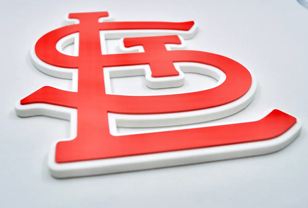 St. Louis Cardinals STL Logo Wall Sign by Grove3D - MakerWorld