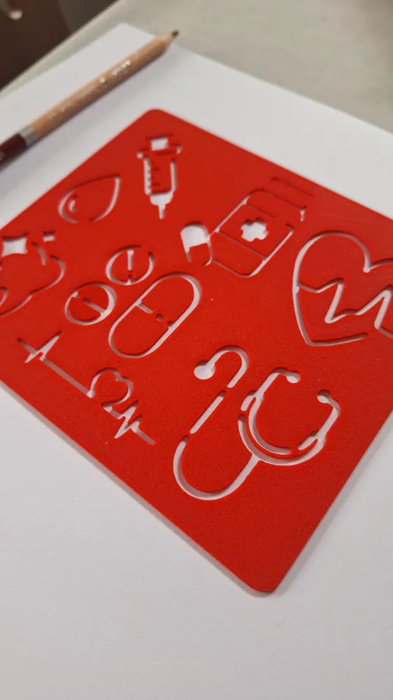 Drawing Stencils Montessori Template for Kids - Free 3D Print Model ...