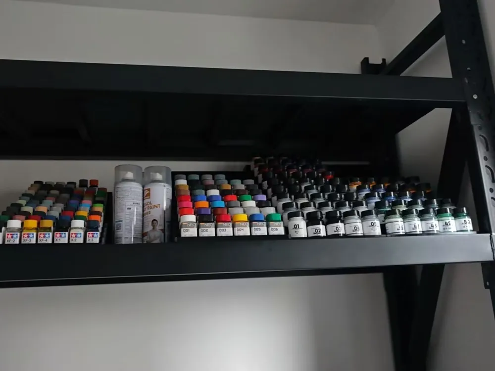Shockwave, Tamiya, Gunze Paint Rack V2.0 by Spencer_zx MakerWorld ...