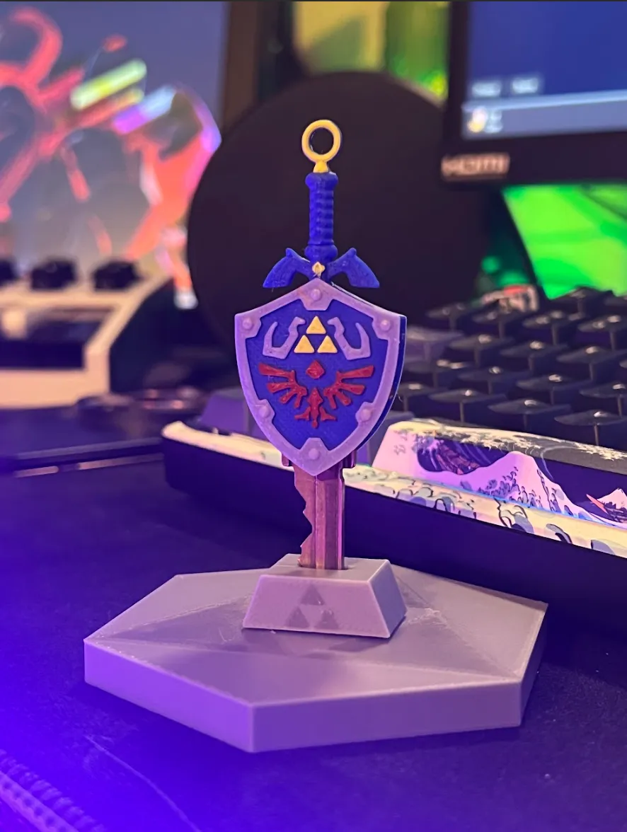 Master Sword Key - Free 3D Print Model - MakerWorld