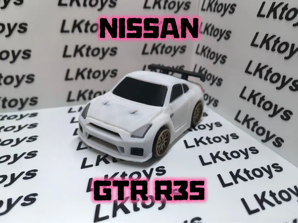 NISSAN GTR R35 - Free 3D Print Model - MakerWorld