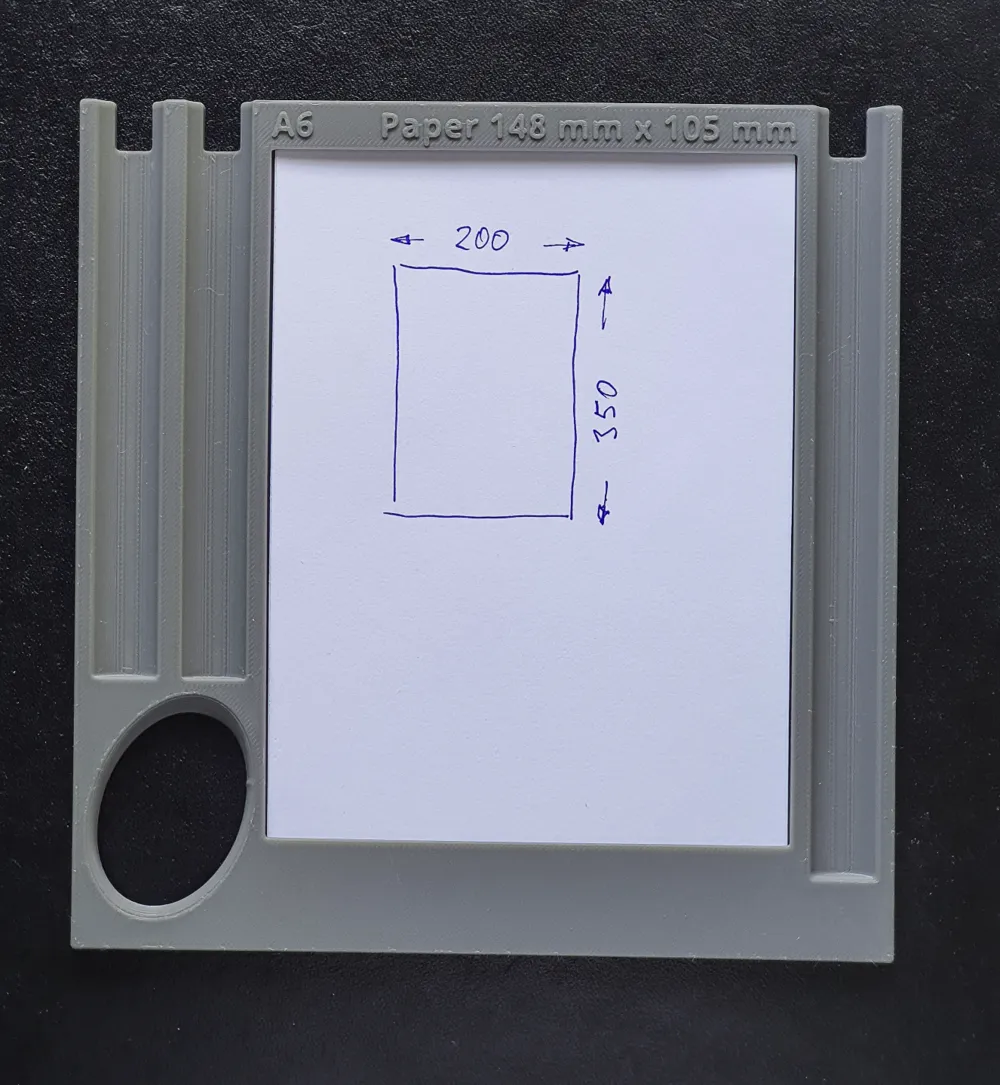 Mobile Writing Pad A6 / Mobile Writing Pad A6 by Gudo - MakerWorld