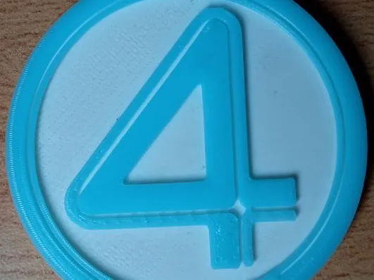 Fantastic Four Keychain - Free 3D Print Model - MakerWorld