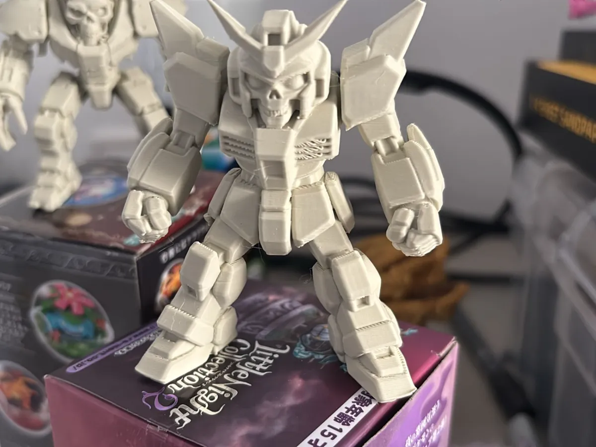 Skull Gundam - Free 3D Print Model - MakerWorld